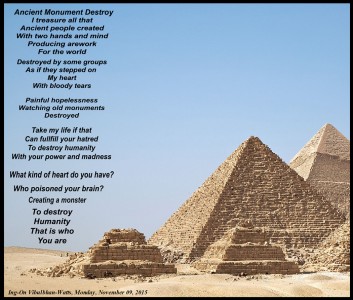 Ing’s Peace Poem Translated into Arabic and Egyptian Art History Part 3 ...